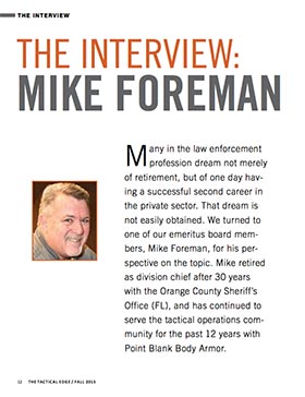 The Tactical Edge Interviews Mike Foreman