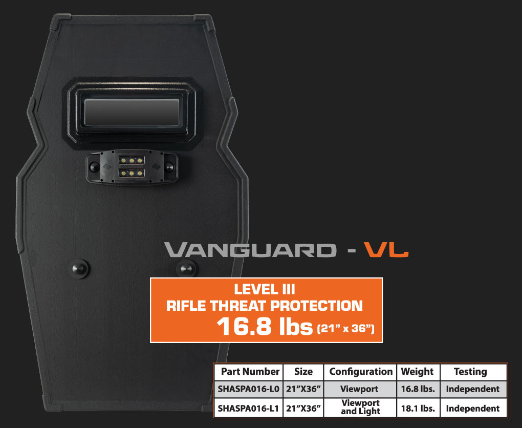 Vanguard Level III Shield | PARACLETE